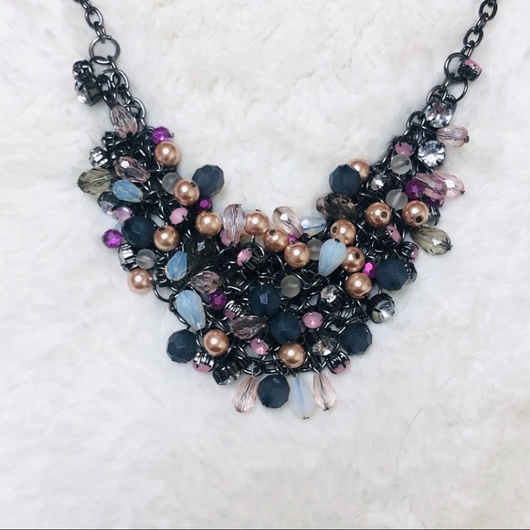 Jewelry | Multicolored Chunky Statement Necklace | Poshmark